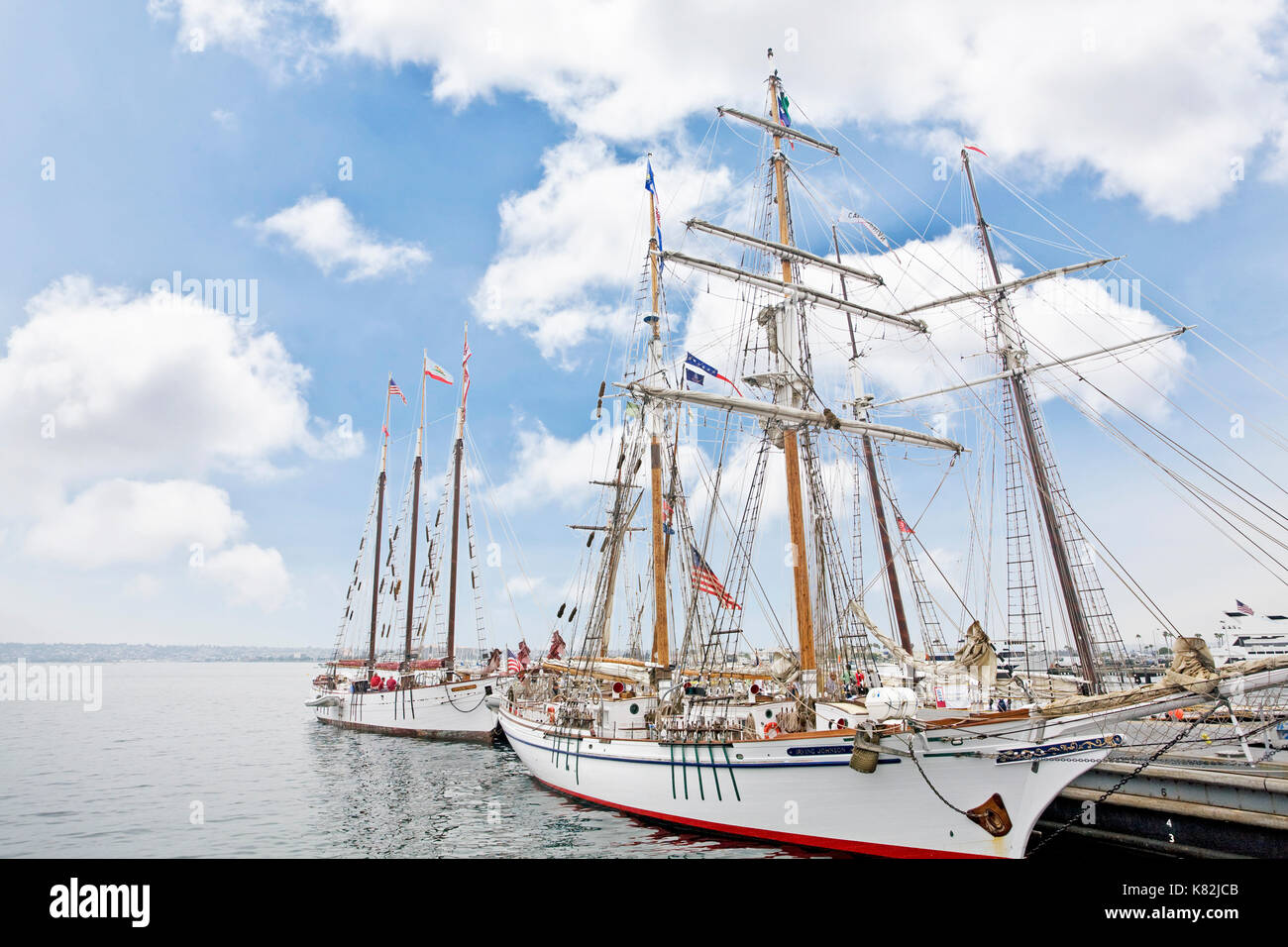 Tall ship Irving Johnson Stock Photo - Alamy