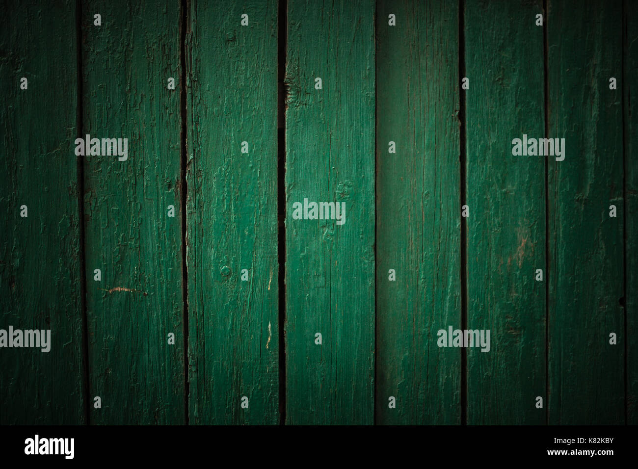 old green wooden fence background texture close up Stock Photo - Alamy