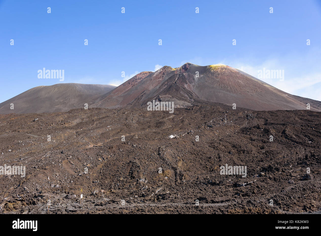 Volcanic mount etna craters hi-res stock photography and images - Alamy