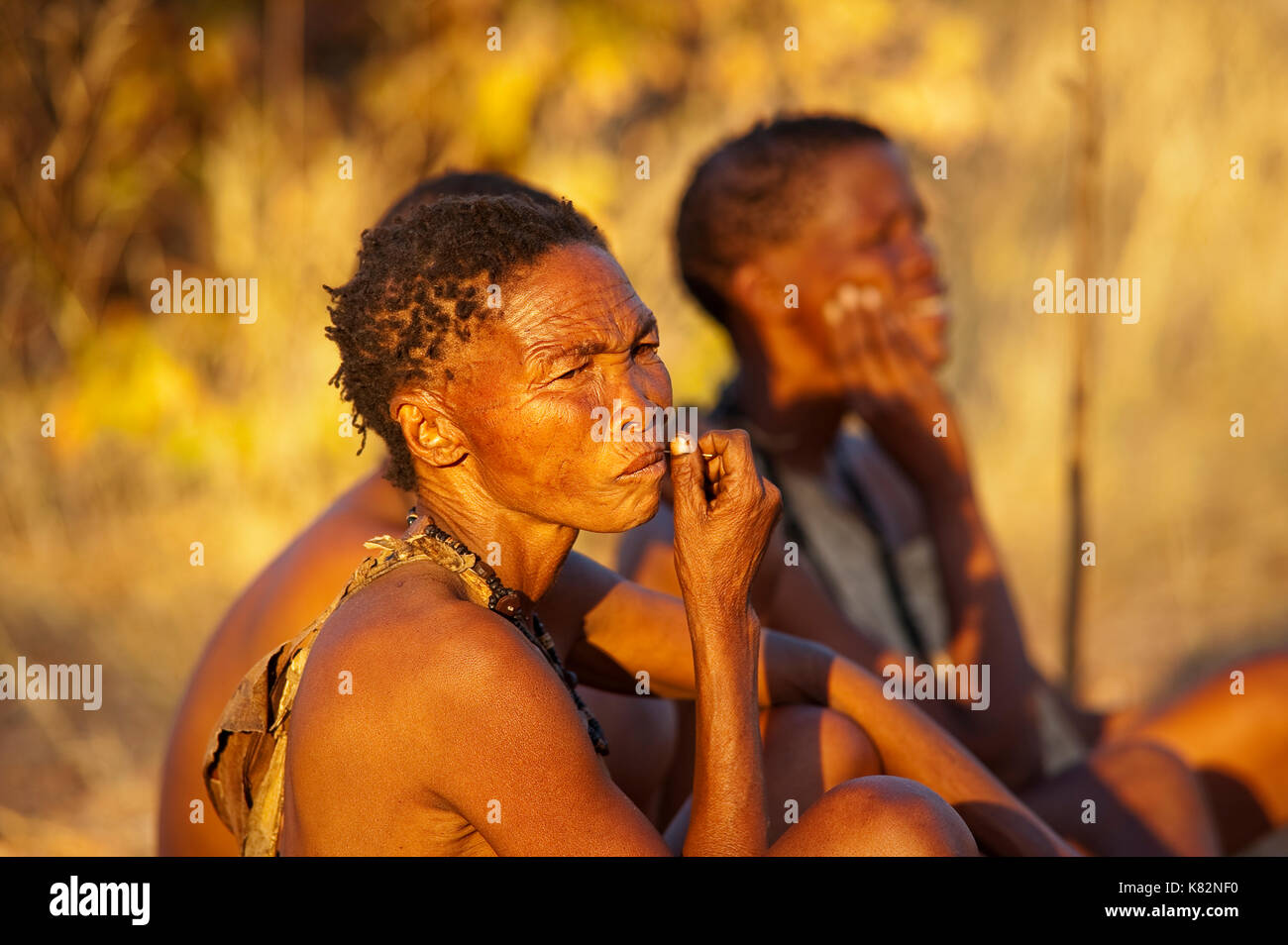 Ju hoansi tribe hi-res stock photography and images - Alamy