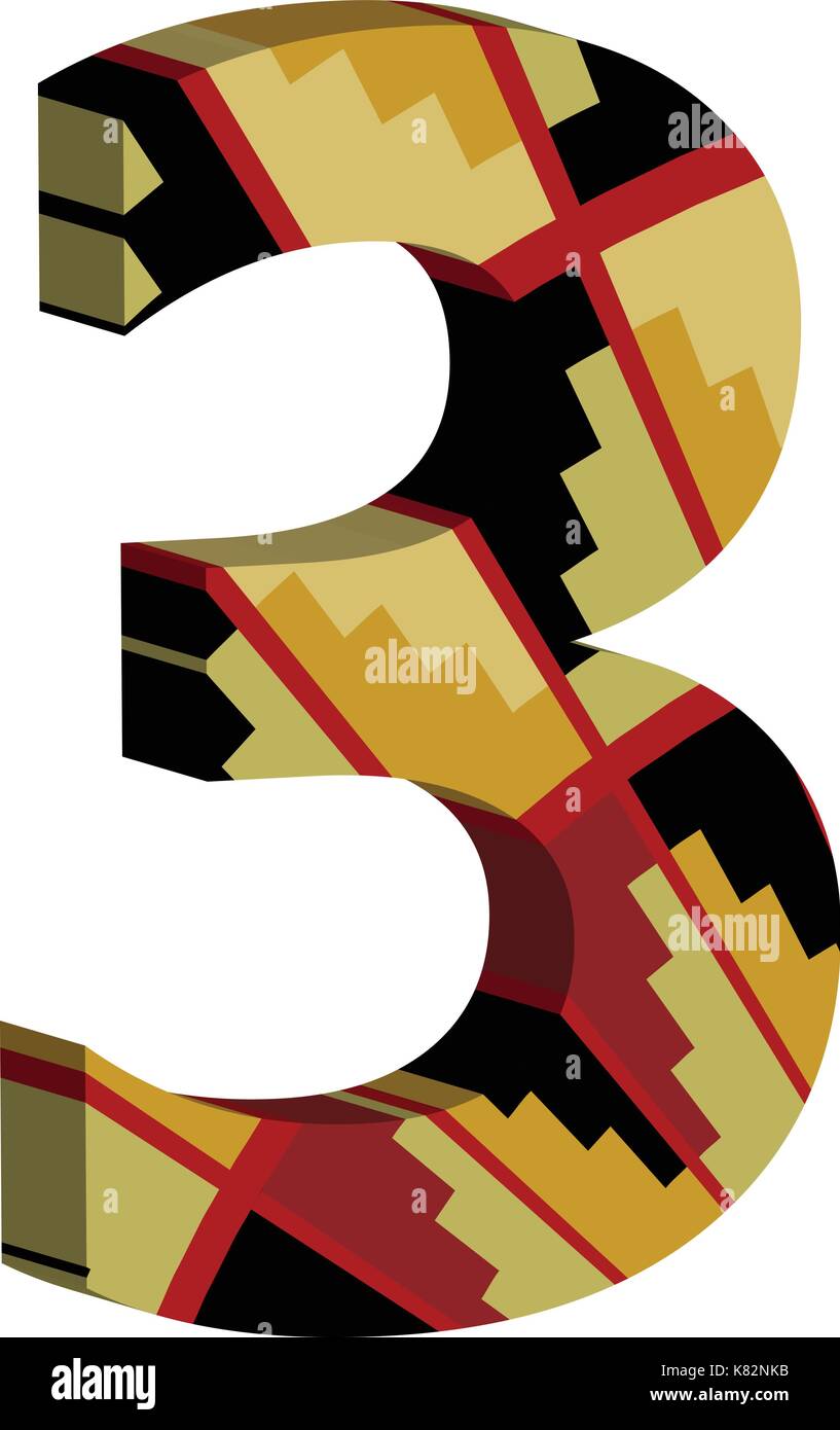 Number blocks Stock Vector Images - Alamy