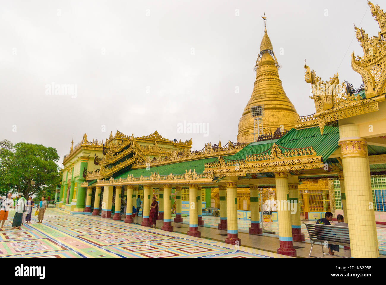 Mandalay, upper Burma, Myanmar Stock Photo - Alamy