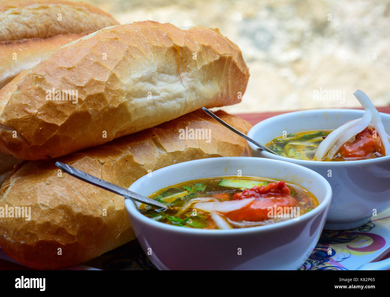 Green papaya salad vietnam hi-res stock photography and images - Alamy
