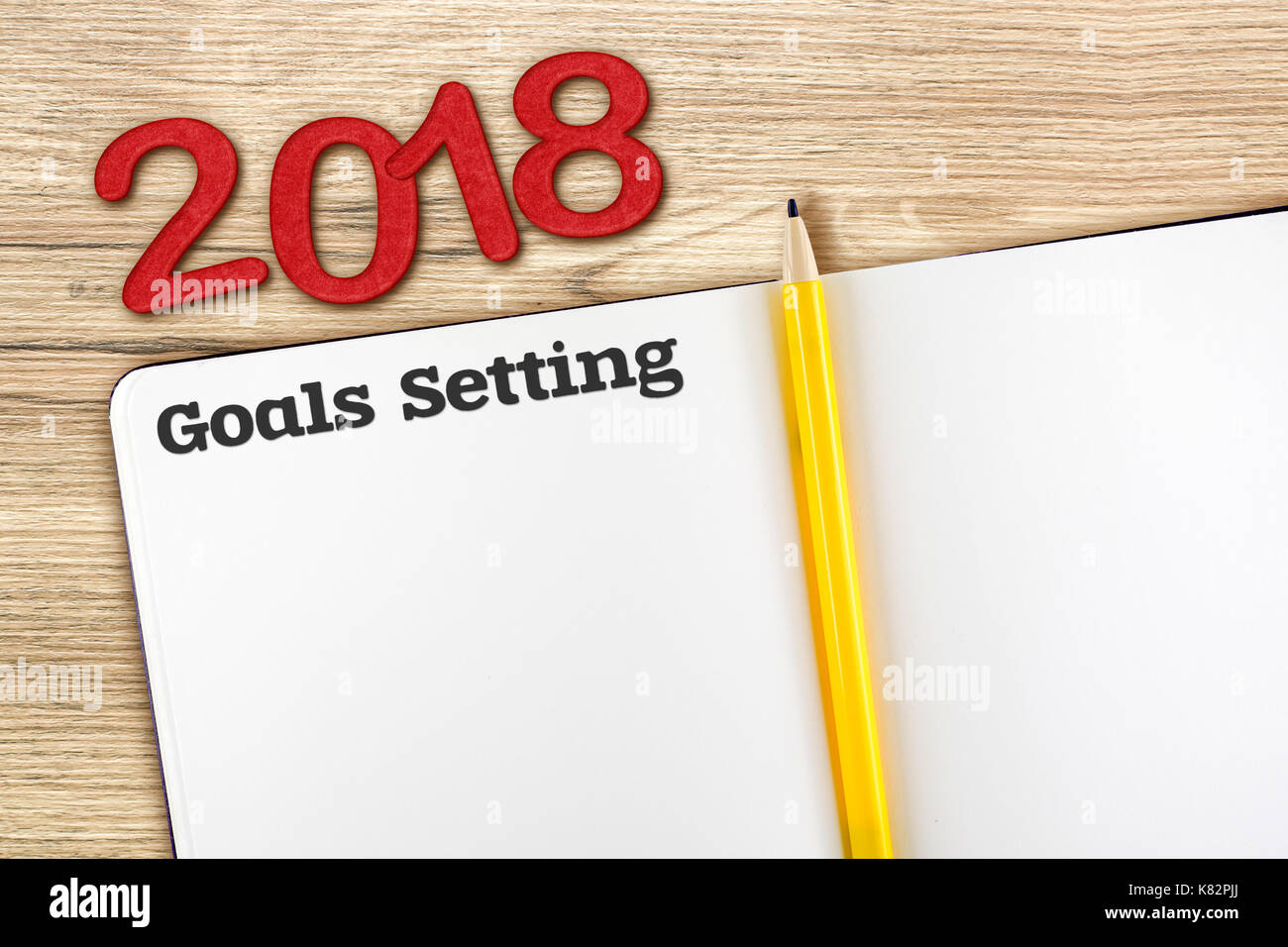 Goal setting planner hi-res stock photography and images - Alamy