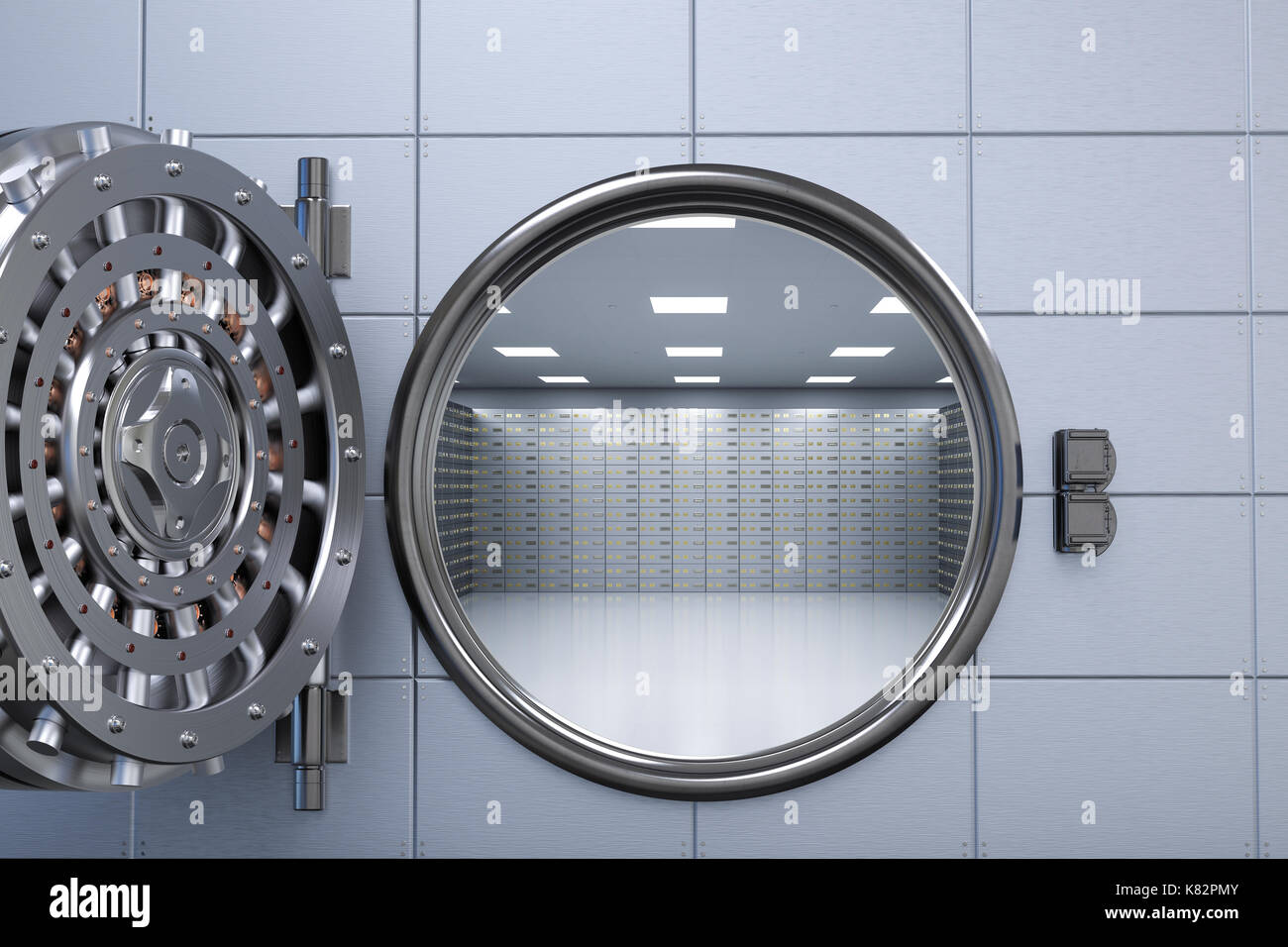 Bank Vault Open Inside High Resolution Stock Photography and Images - Alamy