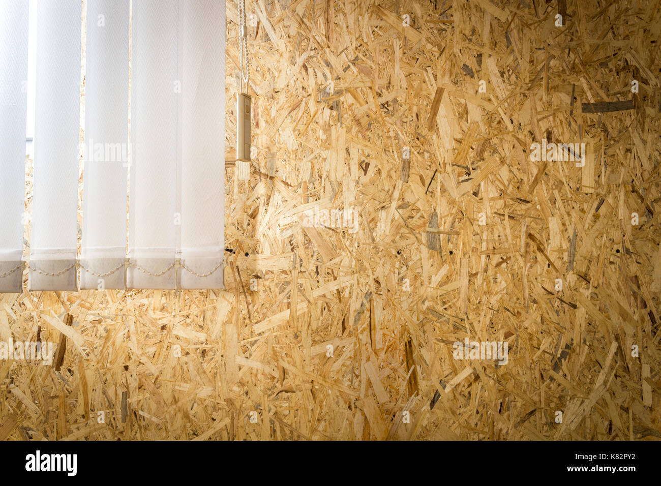 Interior of the house made of SIP panels Stock Photo - Alamy
