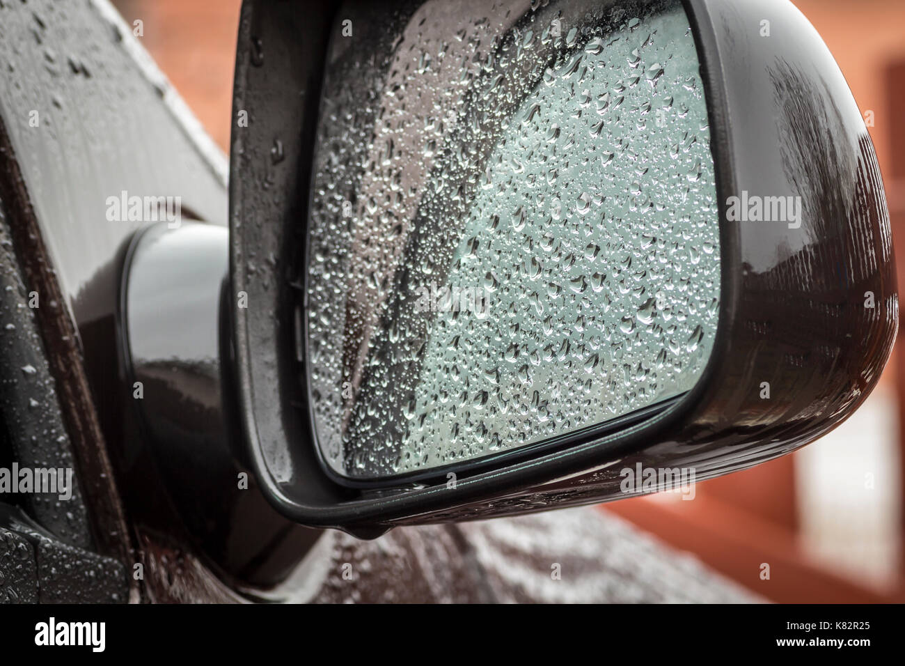 Car mirror behind transparent hi-res stock photography and images - Alamy