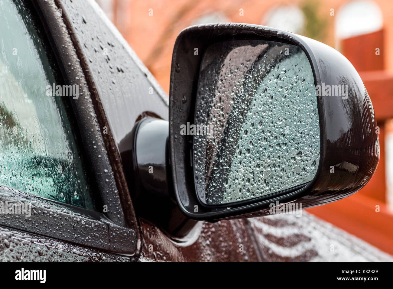 Car mirror behind transparent hi-res stock photography and images - Alamy