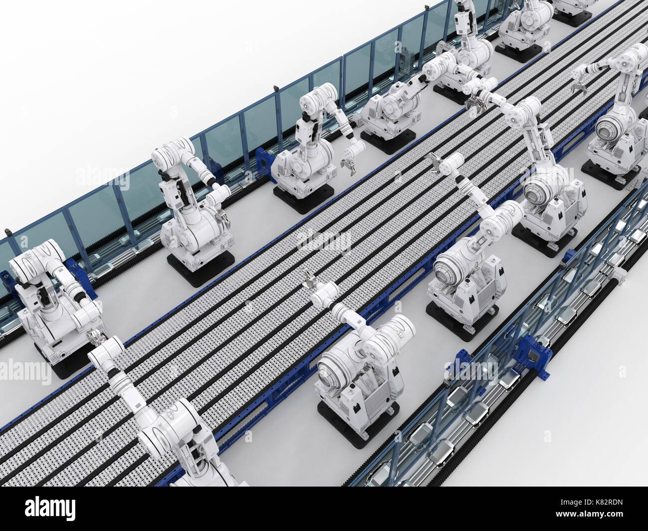 Isometric robot arms factory hi-res stock photography and images - Alamy