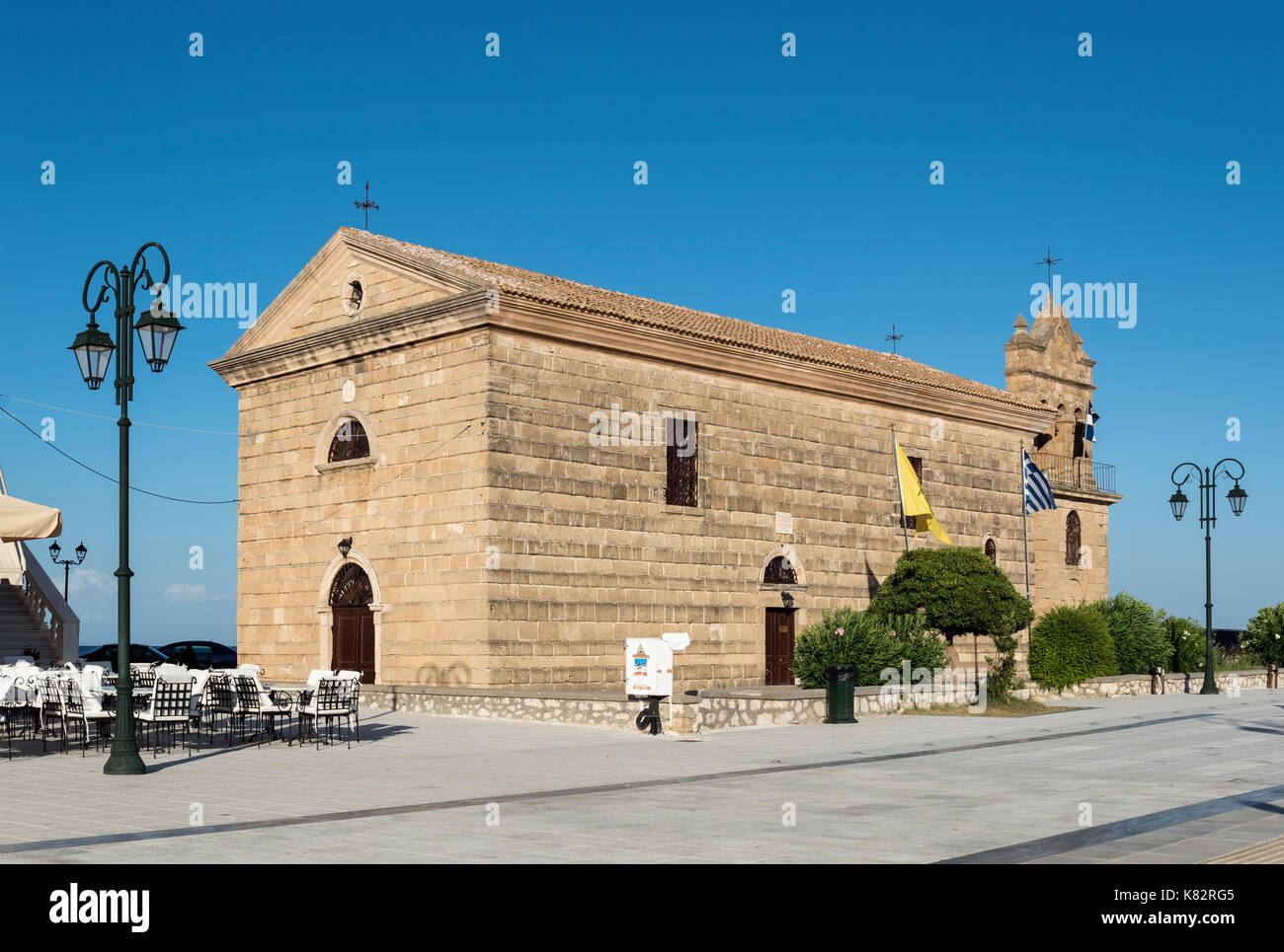 Church of Saint Nikolaos Molou, Dionysios Solomos Square, Zakynthos ...