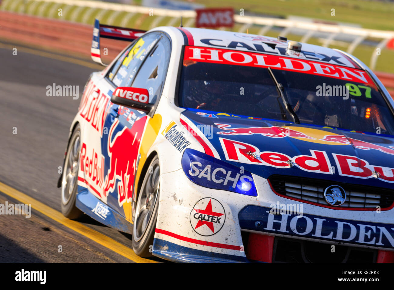 MELBOURNE, AUSTRALIA - 17 SEPTEMBER: Shane van Gisbergen 97 driving for ...