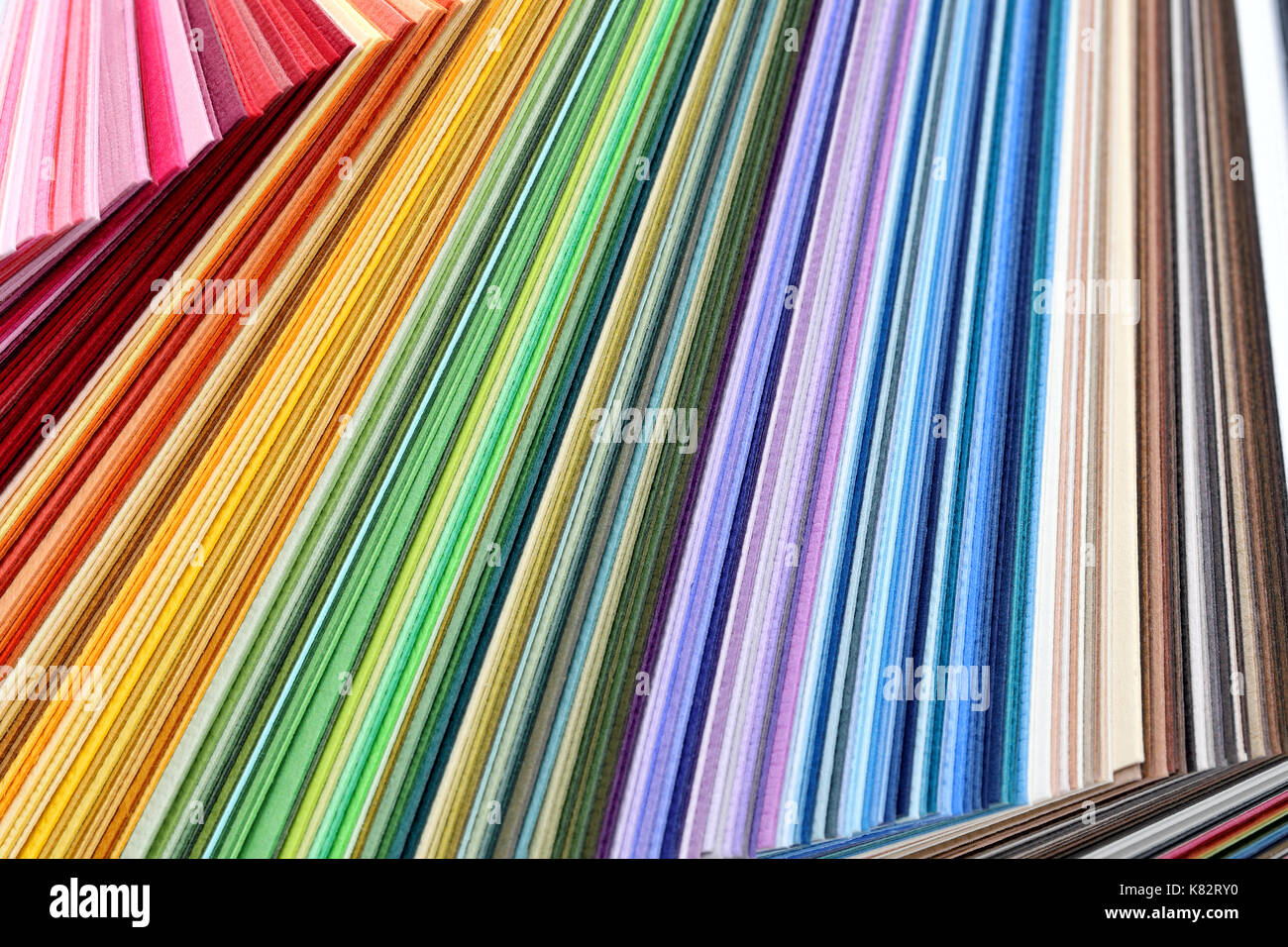 colorful paper - variation of different colored paper - color samples ...