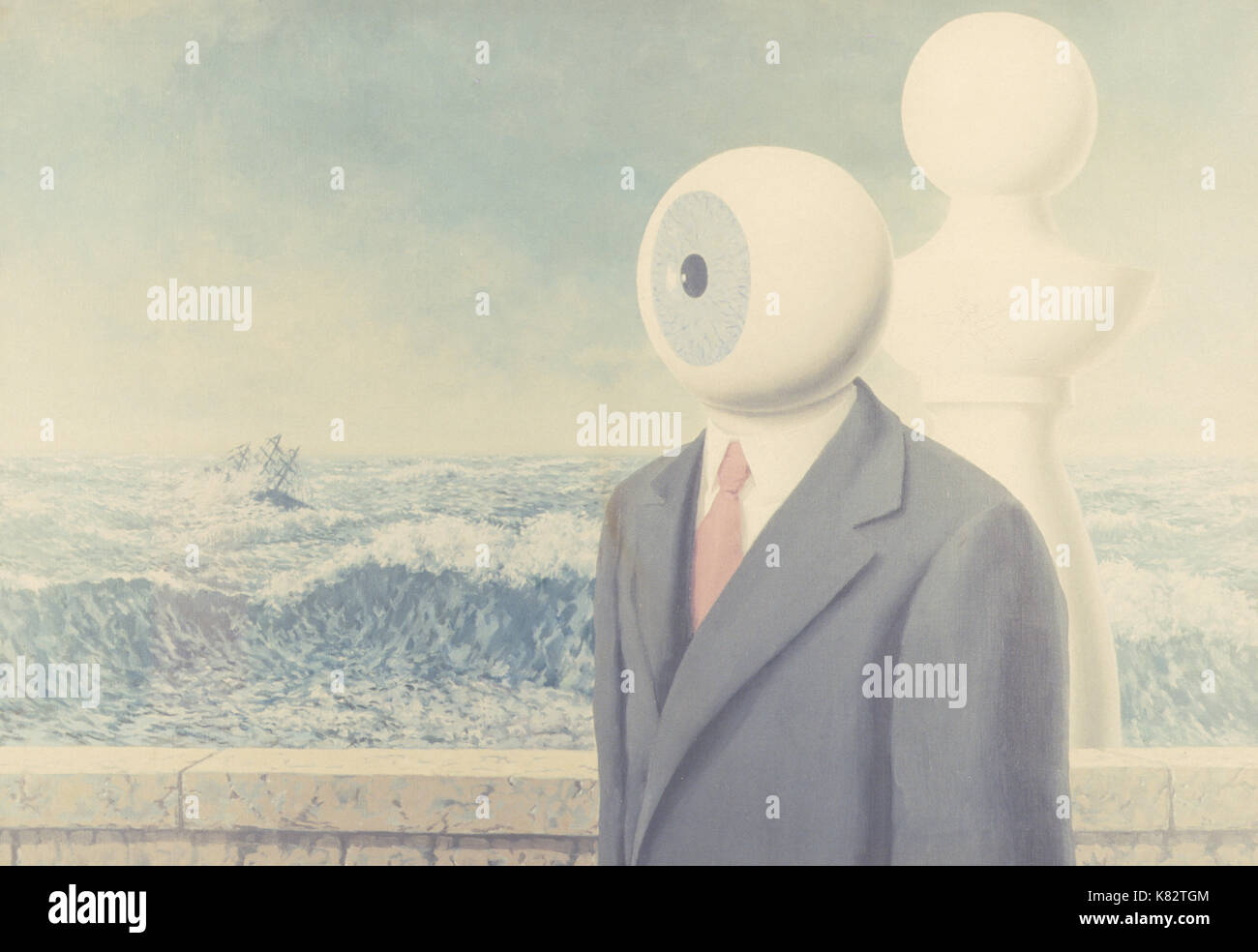 Magritte painting hi-res stock photography and images - Alamy
