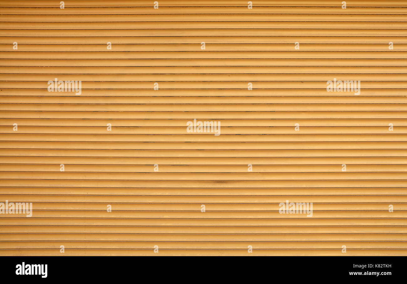 Beige brown painted horizontal metal window roller shutter blinds or ...