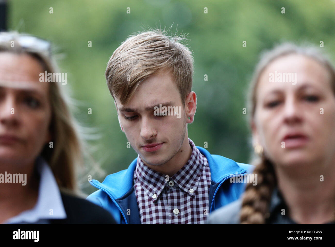 Charlie Alliston, 20, arrives at the Old Bailey in London, where he ...