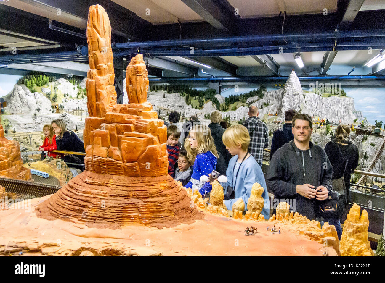 The Miniatur Wunderland in Hamburg Germany Stock Photo - Alamy