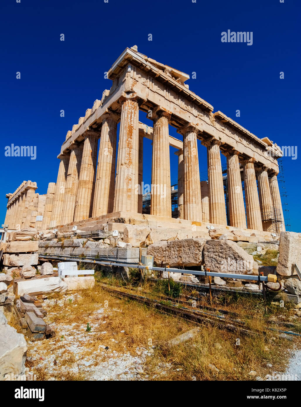 The Parthenon on the Athenian Acropolis, Greece Stock Photo - Alamy