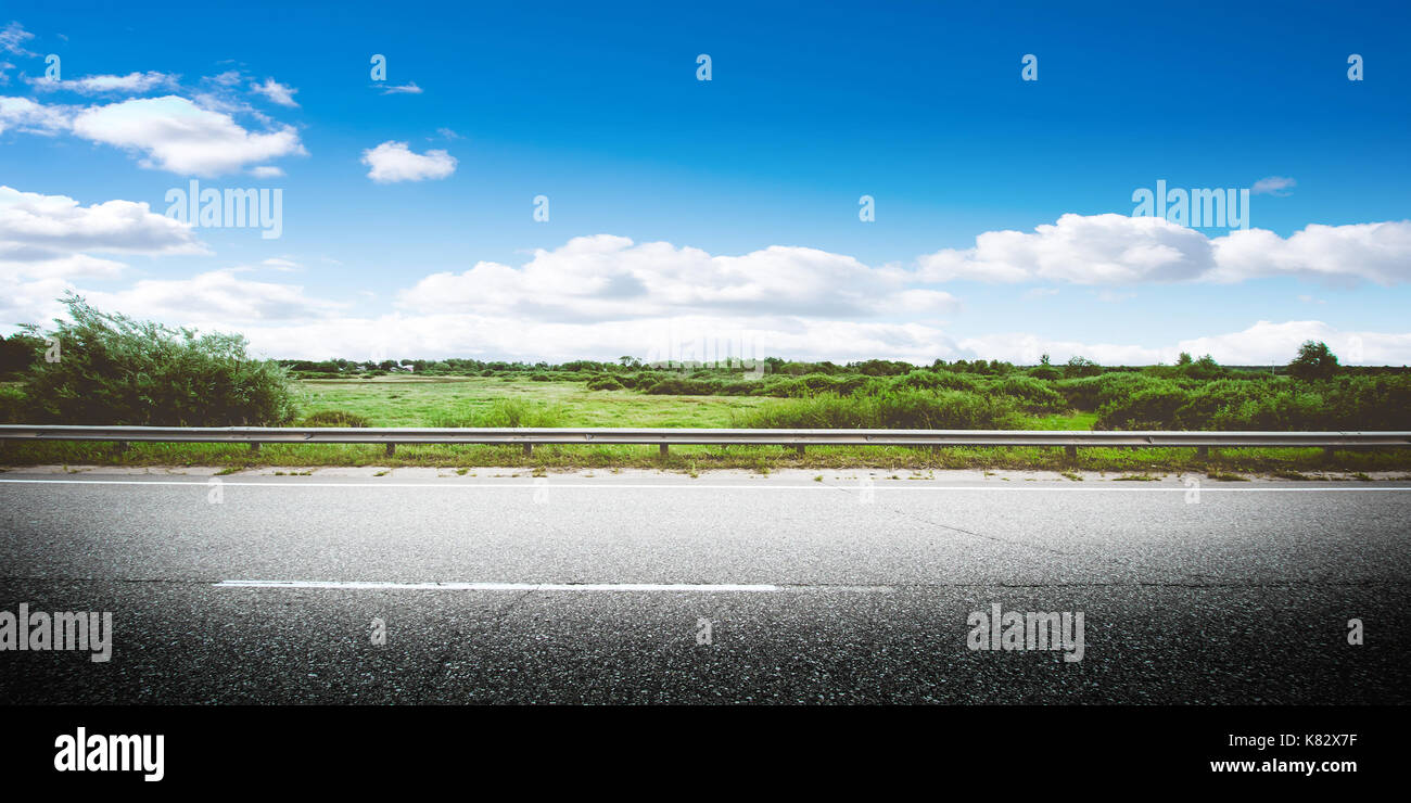 Beautiful highway road Stock Photo - Alamy