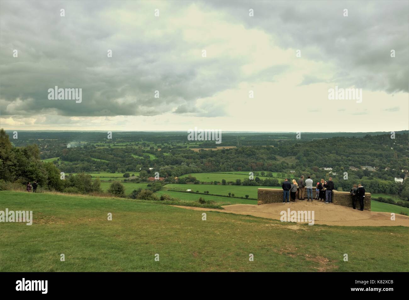 box hill surrey Stock Photo - Alamy