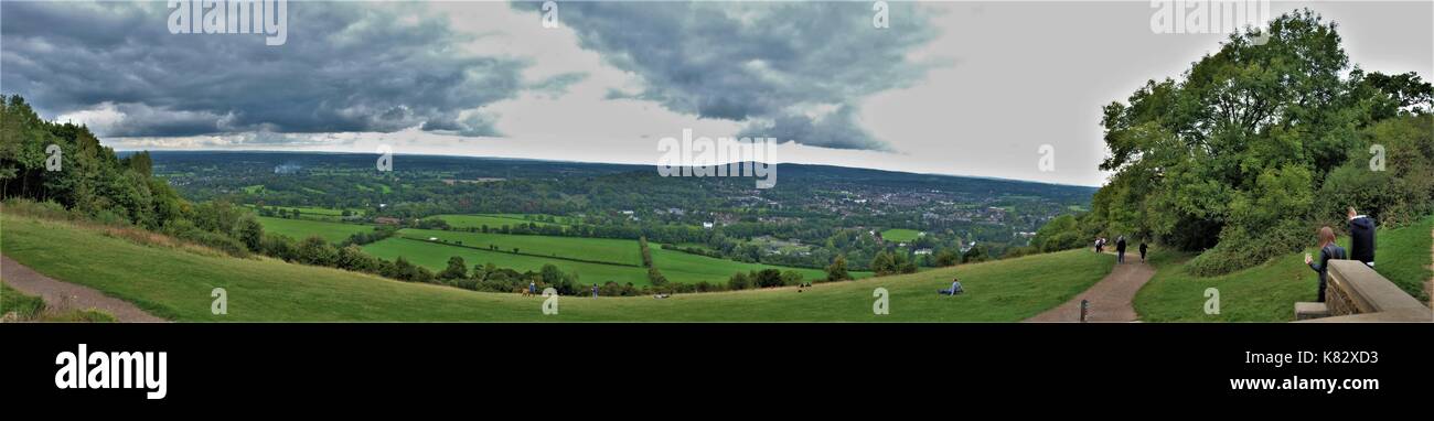 box hill surrey Stock Photo - Alamy