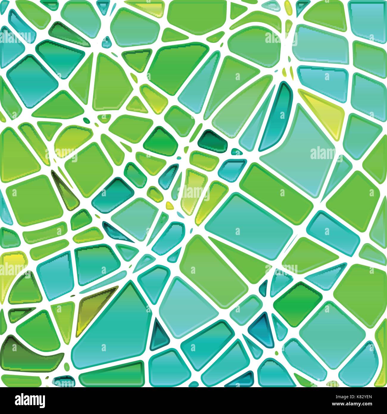 abstract vector stained-glass mosaic background Stock Vector Image ...