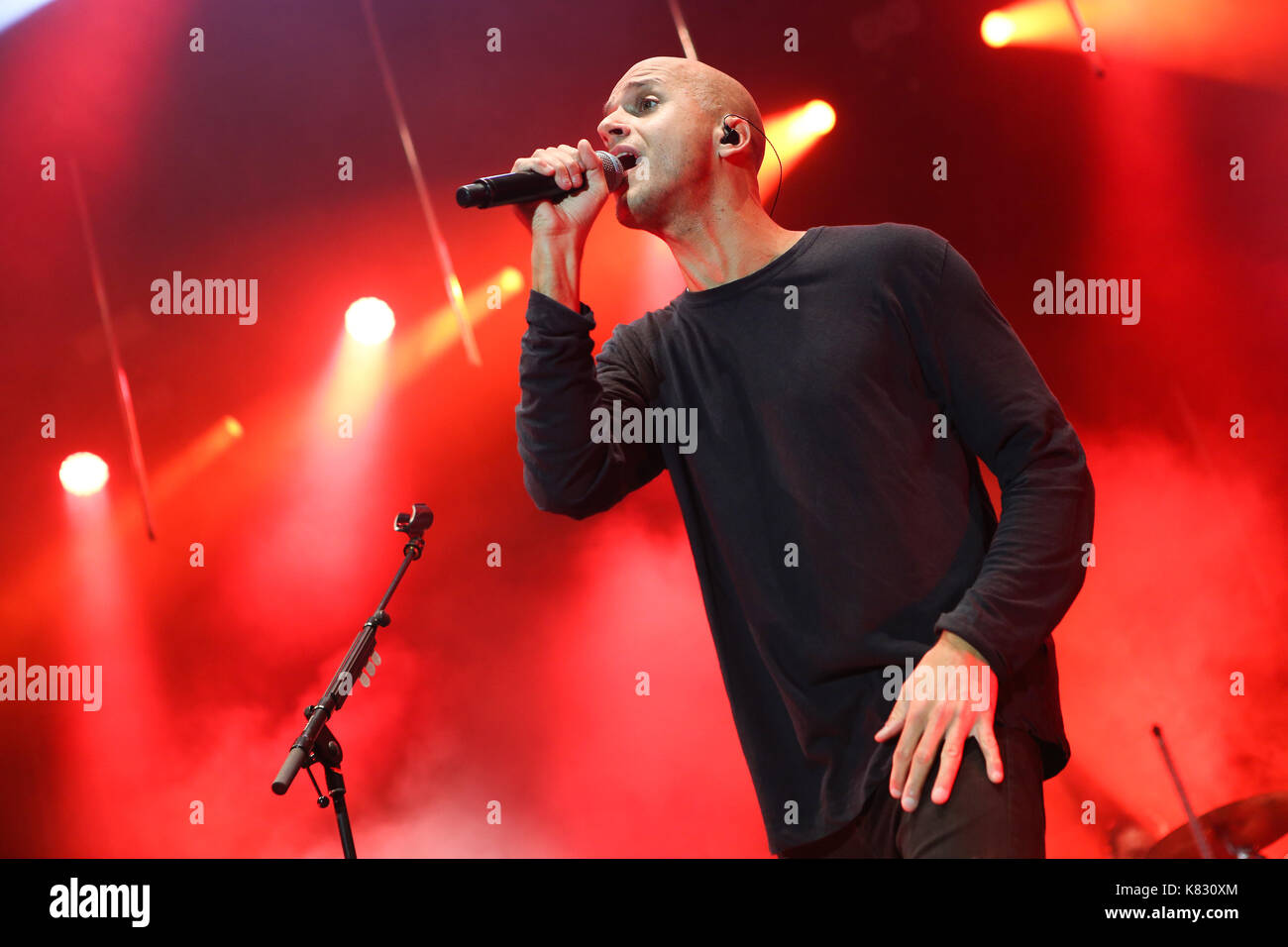 Giessen, Germany. 9th September, 2017. Milow, Belgian singer-songwriter ...