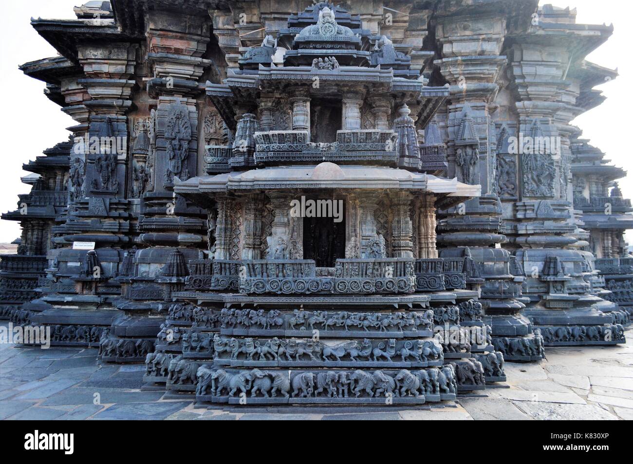 Hoysala : Chennakesava Temple Belur Stock Photo - Alamy