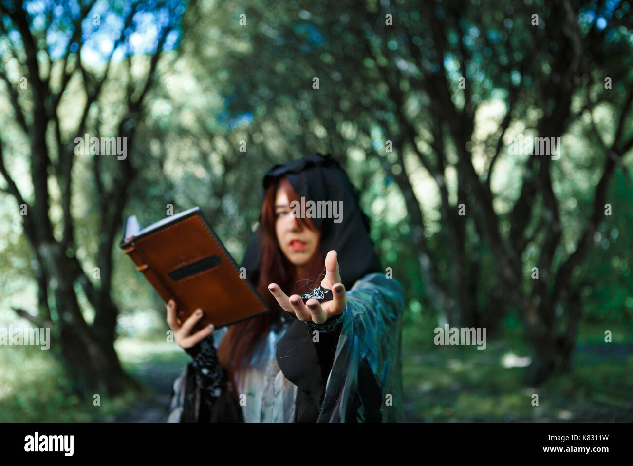 Book of spells hi-res stock photography and images - Alamy