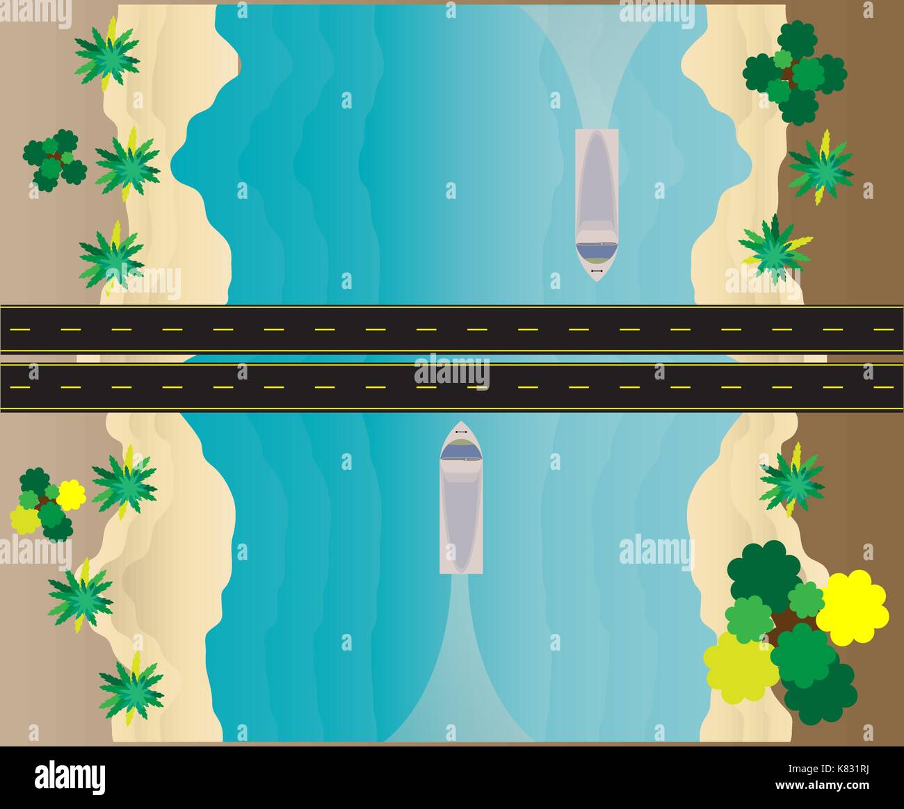 Across view Stock Vector Images - Alamy