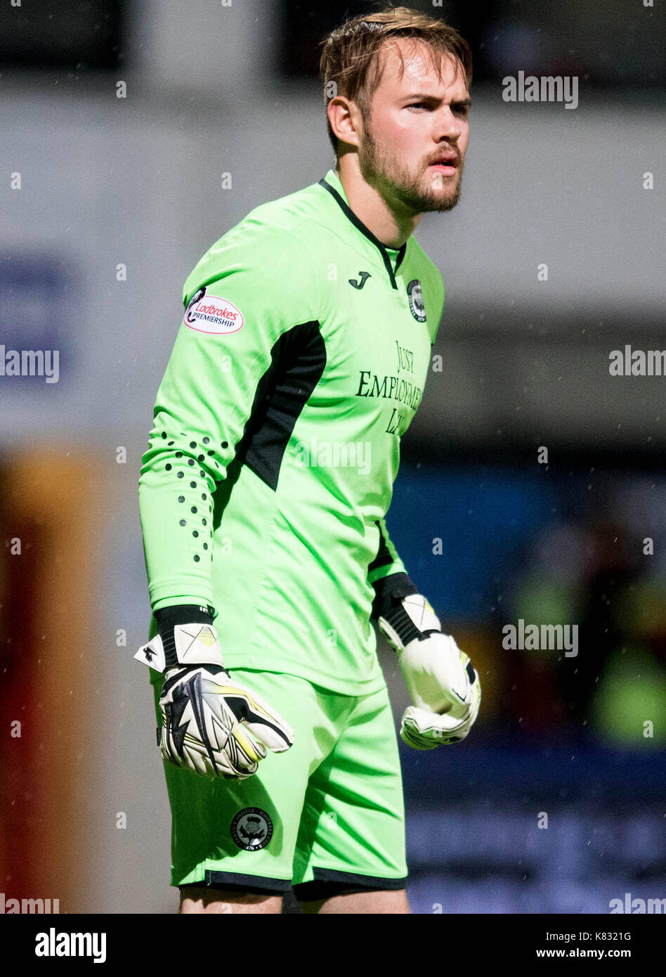 Partick Thistle goalkeeper Ryan Scully Stock Photo - Alamy