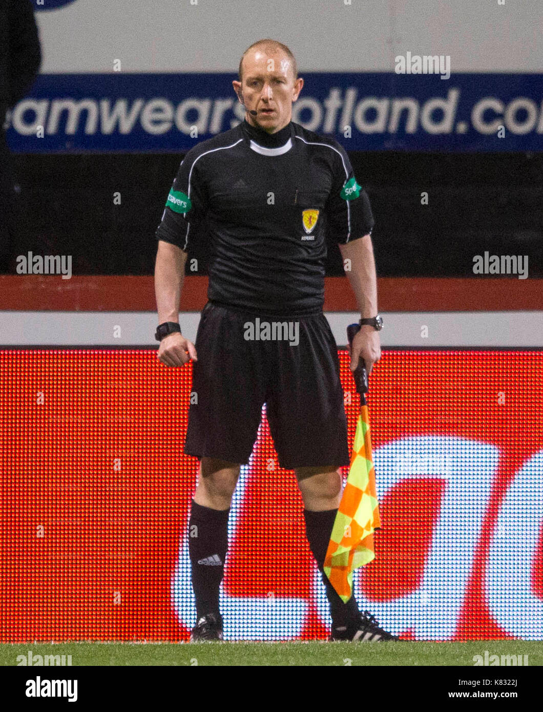 Assistant referee David Roome Stock Photo - Alamy