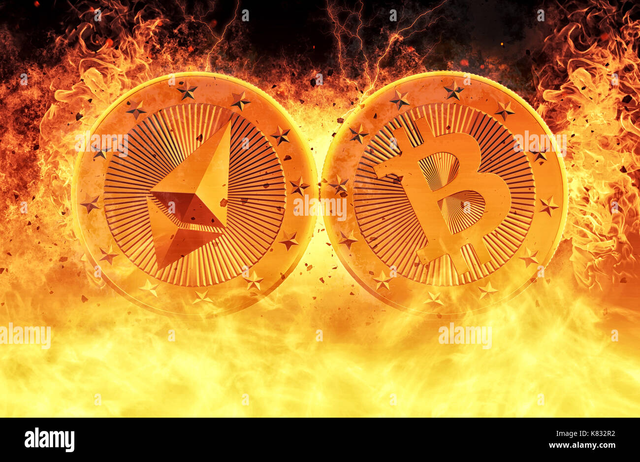 Fire clash hi-res stock photography and images - Alamy