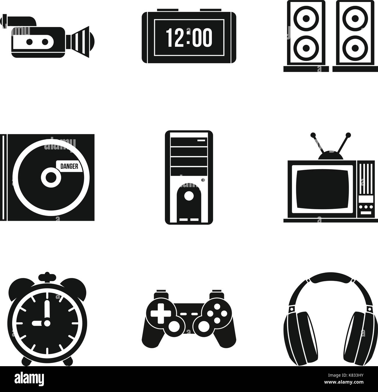 Film Music Soundtrack Stock Vector Images - Alamy