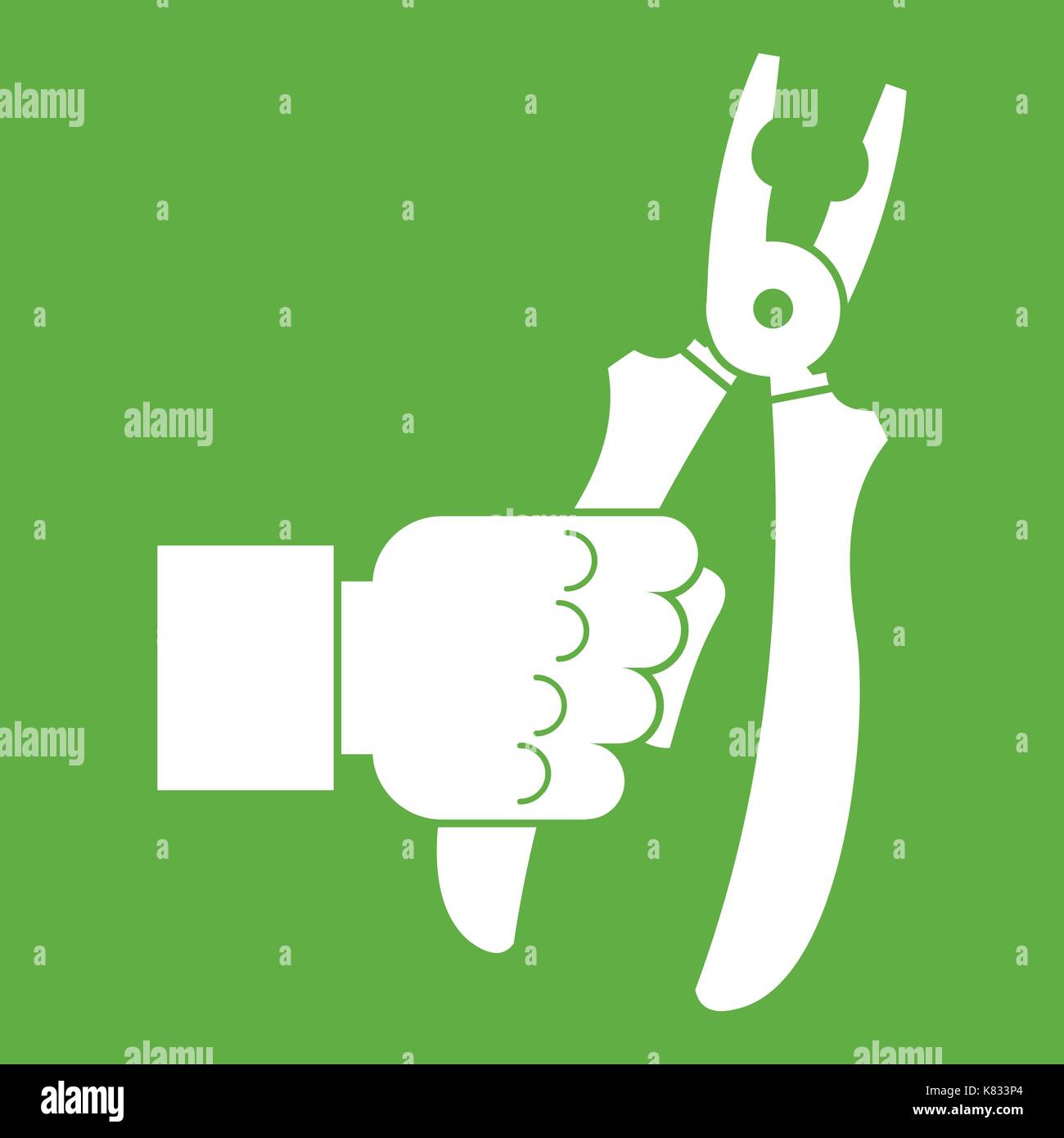 Gouge wood chisel carpenter tool Stock Vector Images - Alamy