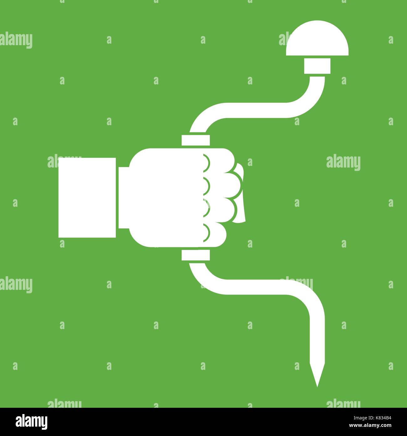 Drill machine wood in Stock Vector Images - Alamy