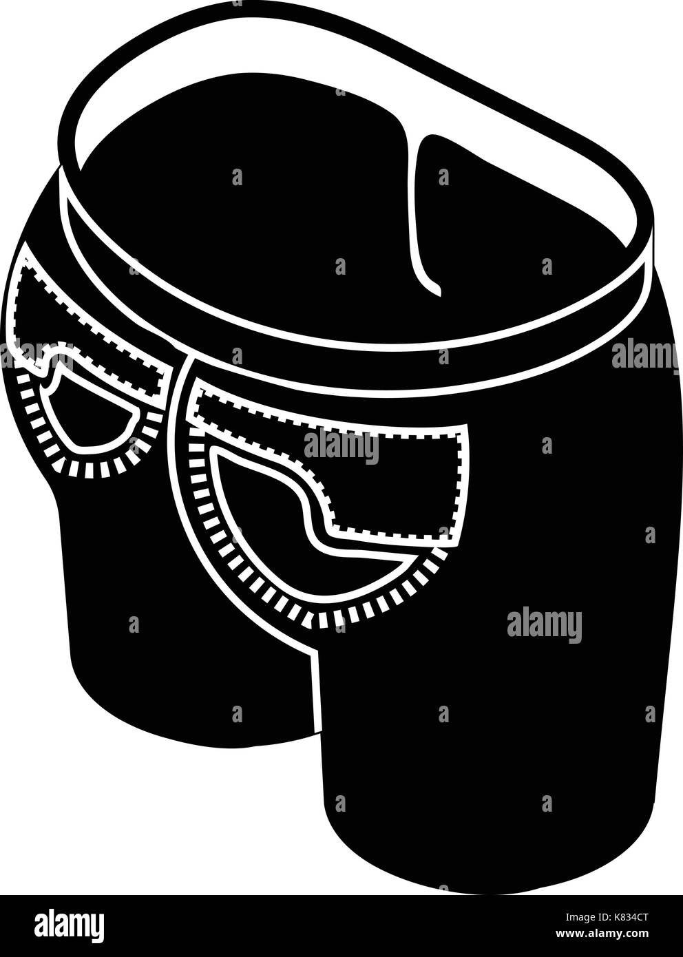 Modern back pocket icon, simple style Stock Vector Image & Art - Alamy