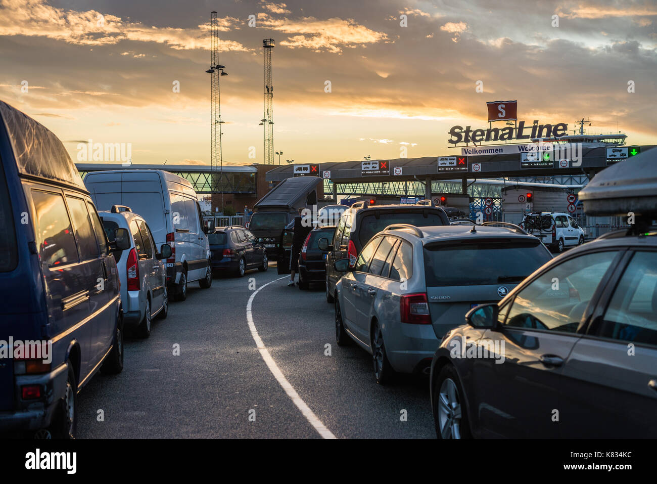 Harbour in the Frederikshavn, Denmark, Europe Stock Photo - Alamy