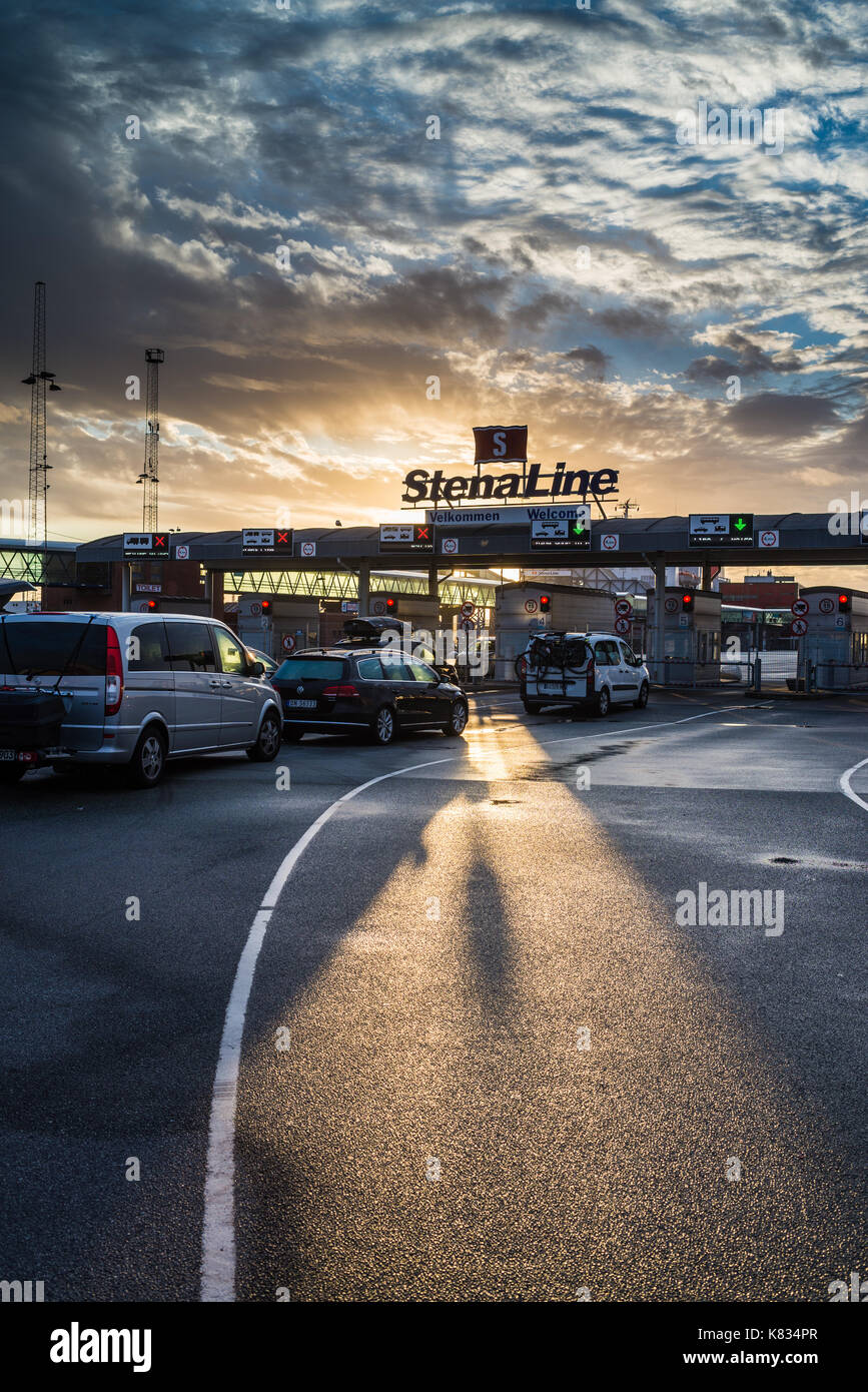 Harbour in the Frederikshavn, Denmark, Europe Stock Photo - Alamy