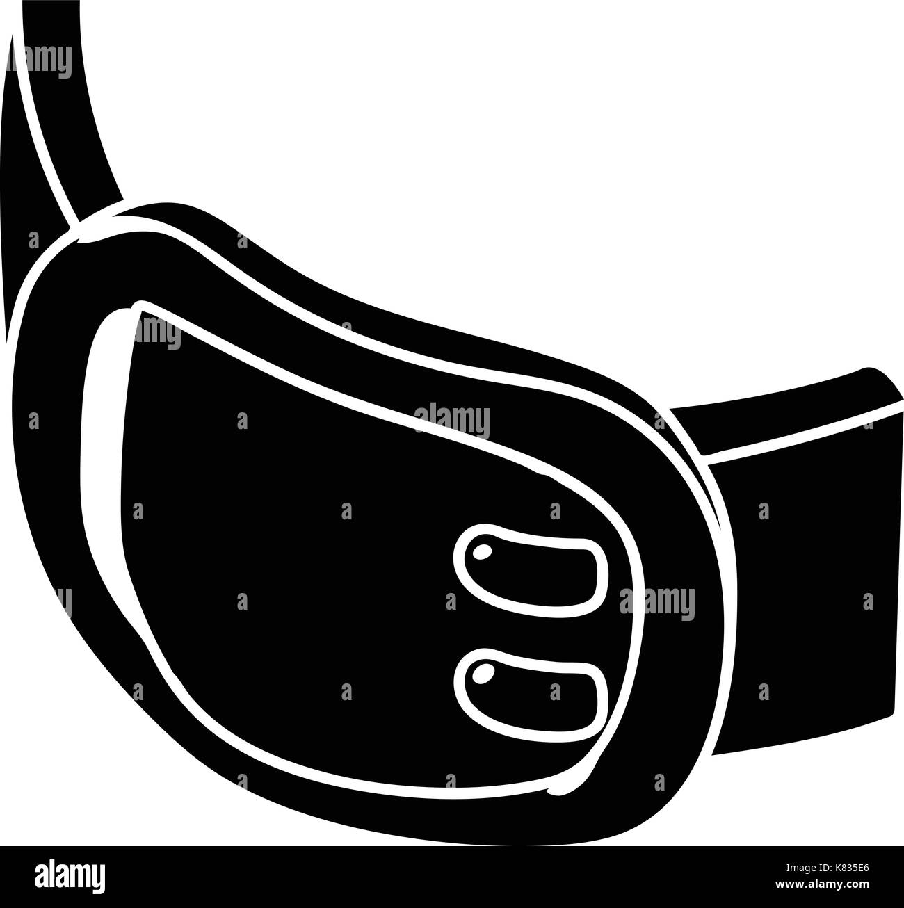 Double buckle belt icon, simple style Stock Vector Image & Art - Alamy