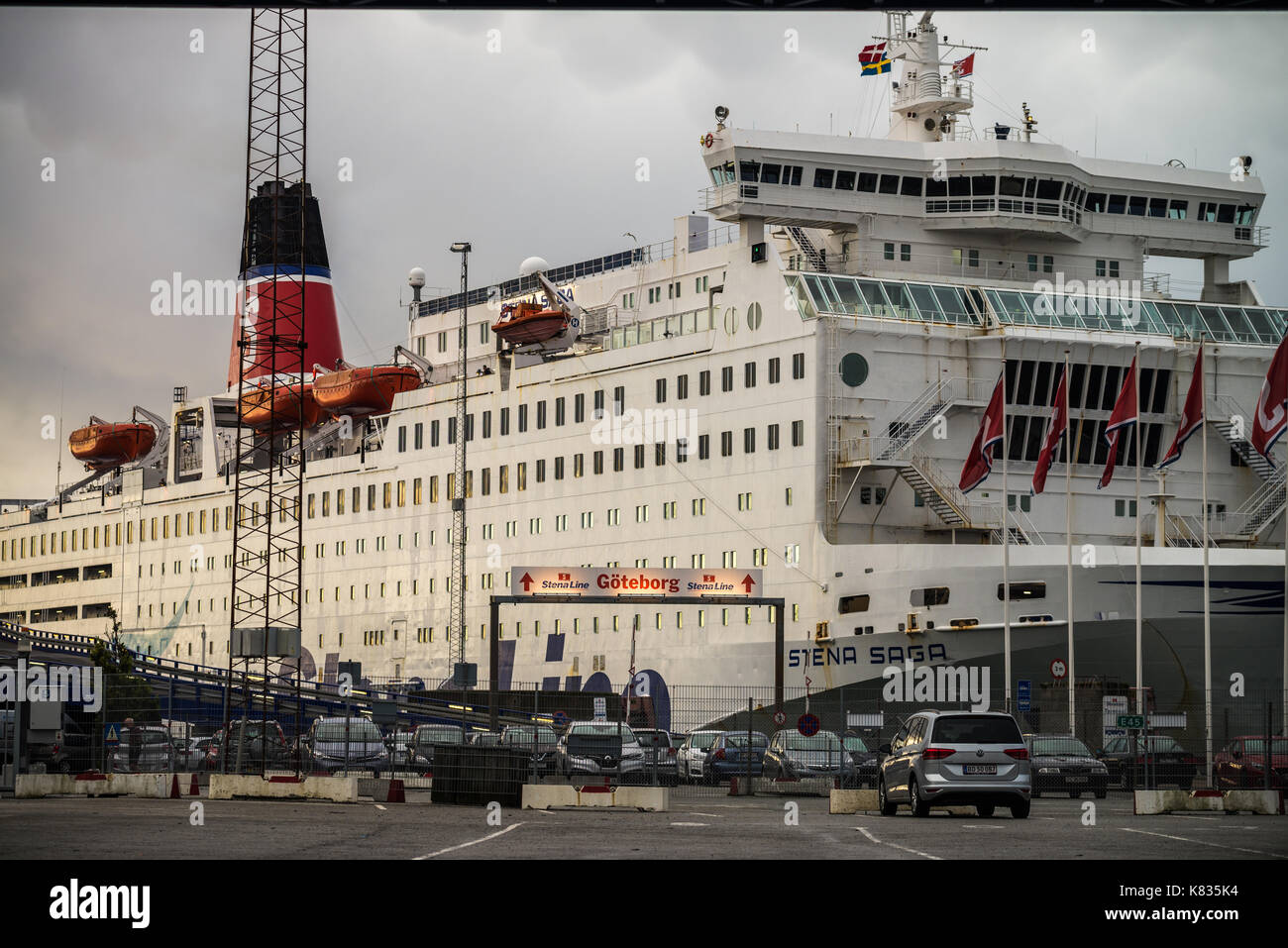 Harbour in the Frederikshavn, Denmark, Europe Stock Photo - Alamy