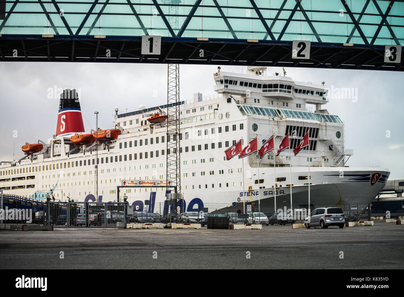 Harbour in the Frederikshavn, Denmark, Europe Stock Photo - Alamy
