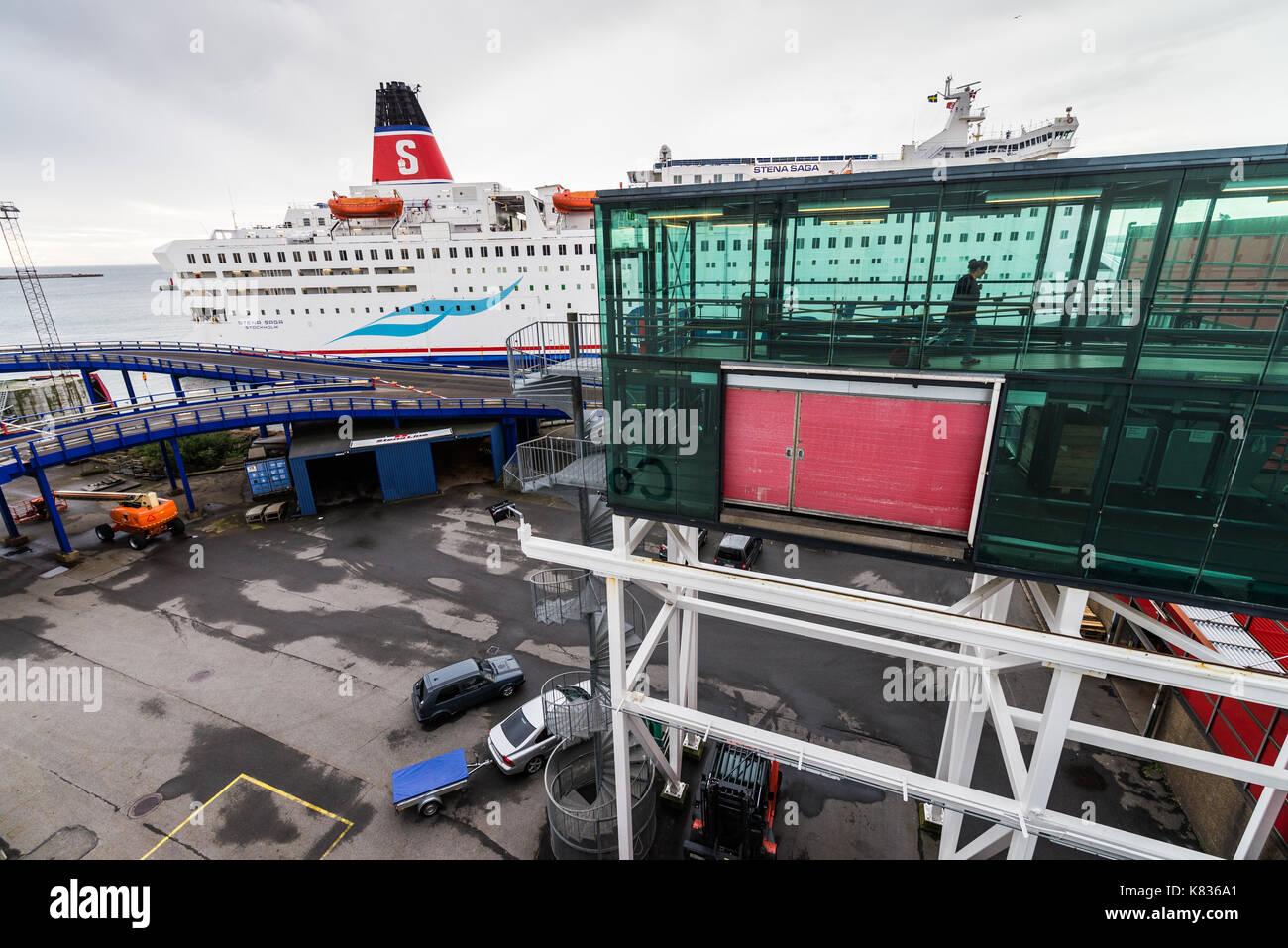Harbour in the Frederikshavn, Denmark, Europe Stock Photo - Alamy