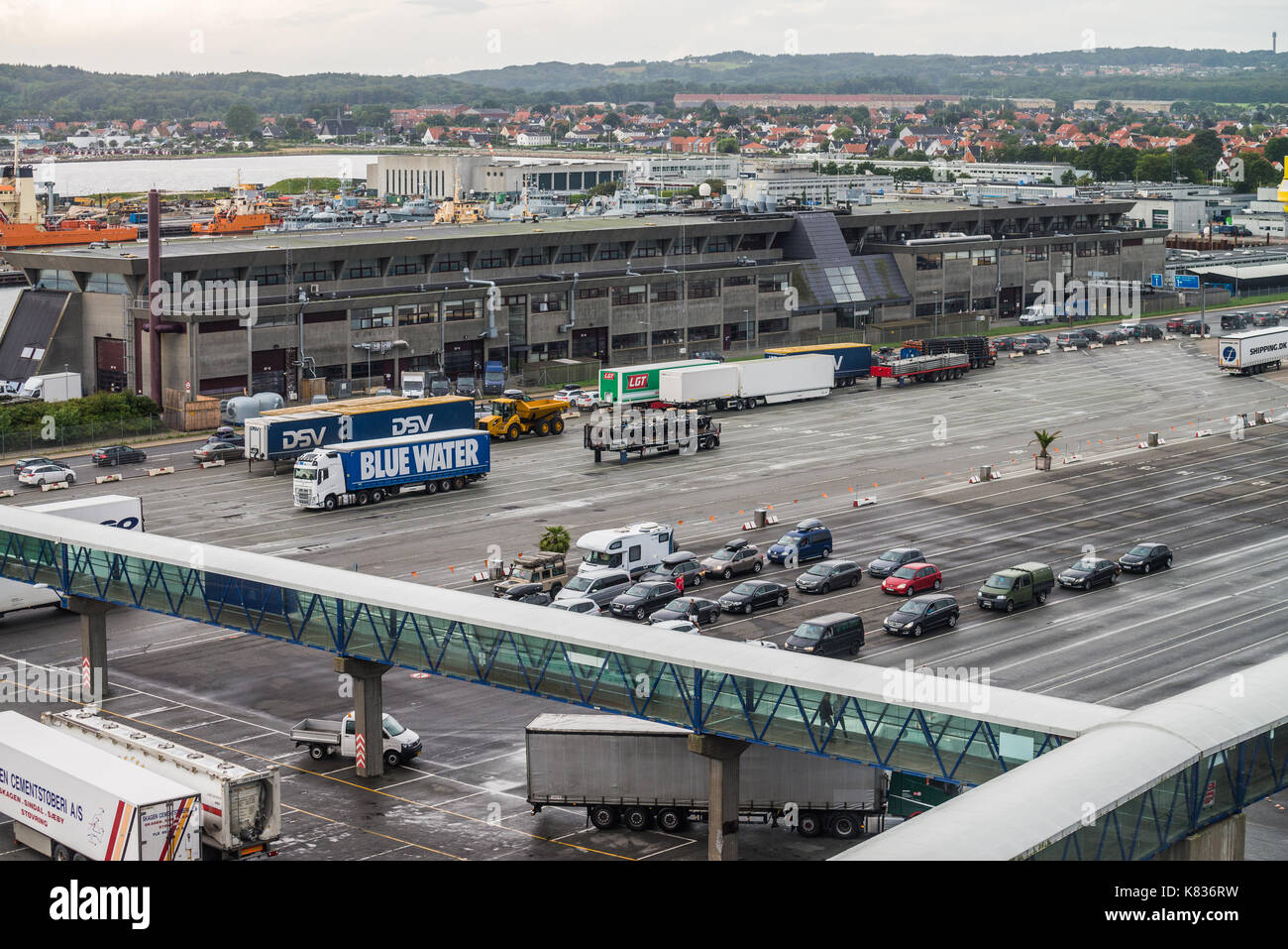 Harbour in the Frederikshavn, Denmark, Europe Stock Photo - Alamy