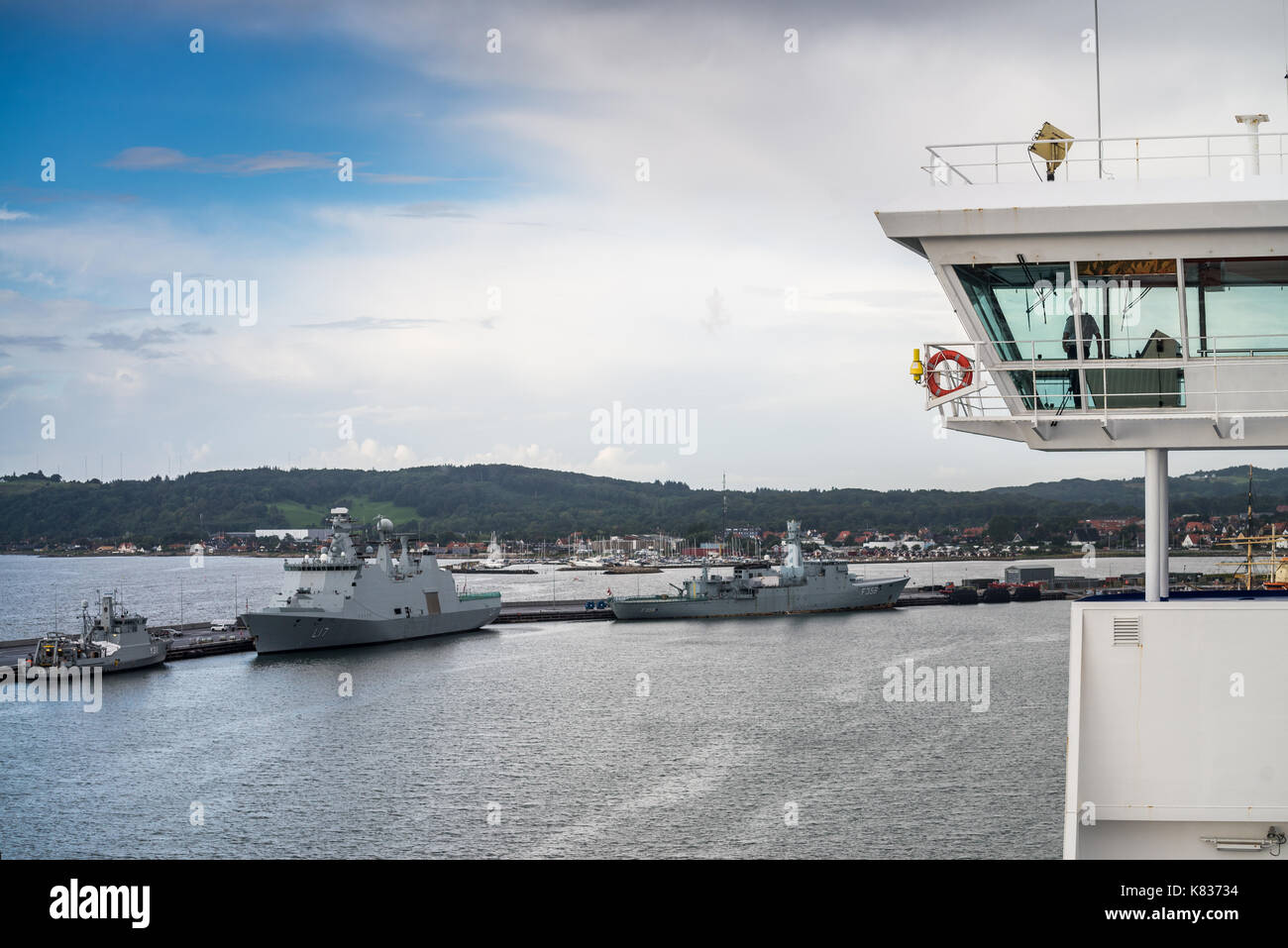 Harbour in the Frederikshavn, Denmark, Europe Stock Photo - Alamy