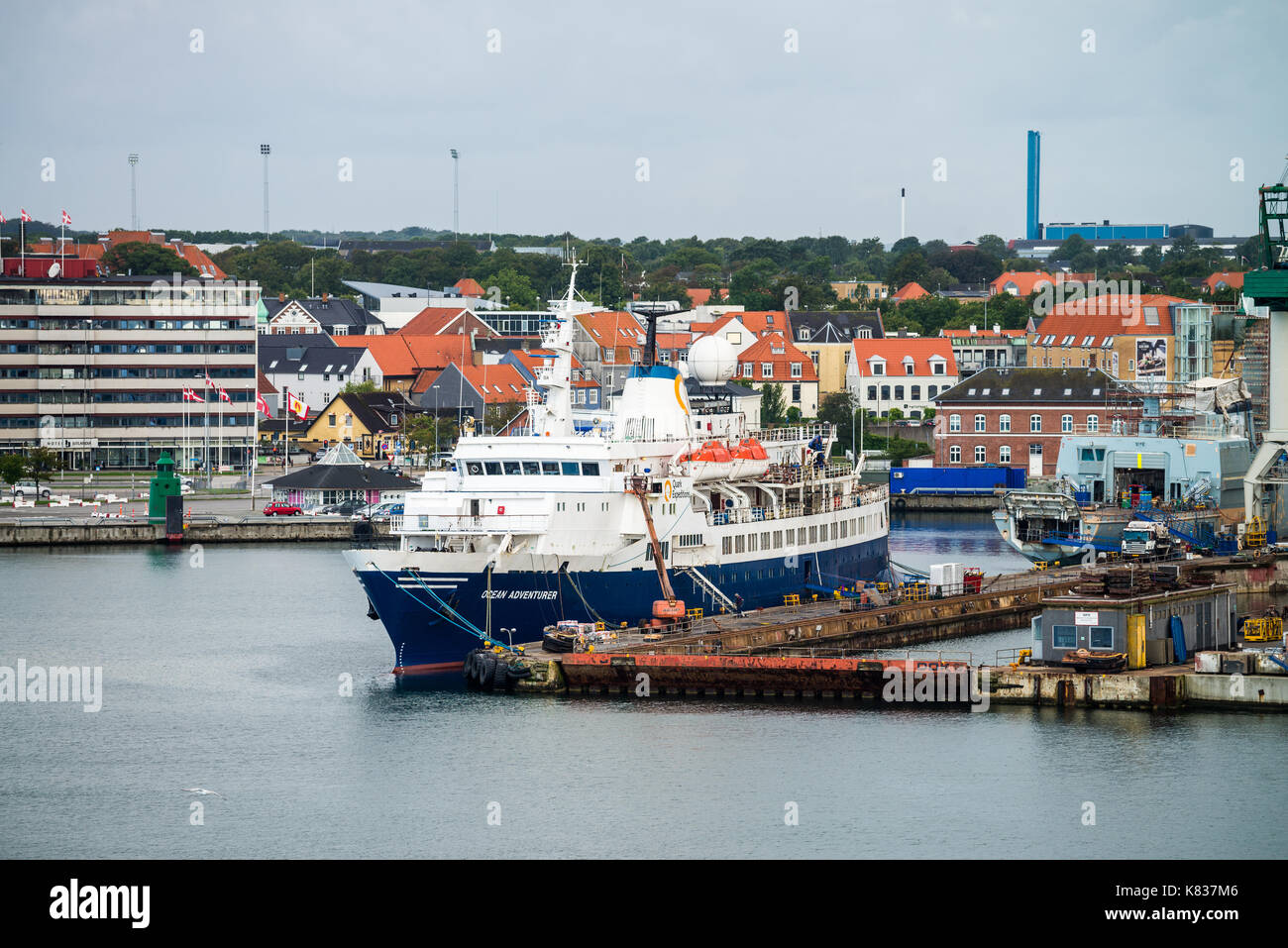 Harbour in the Frederikshavn, Denmark, Europe Stock Photo - Alamy