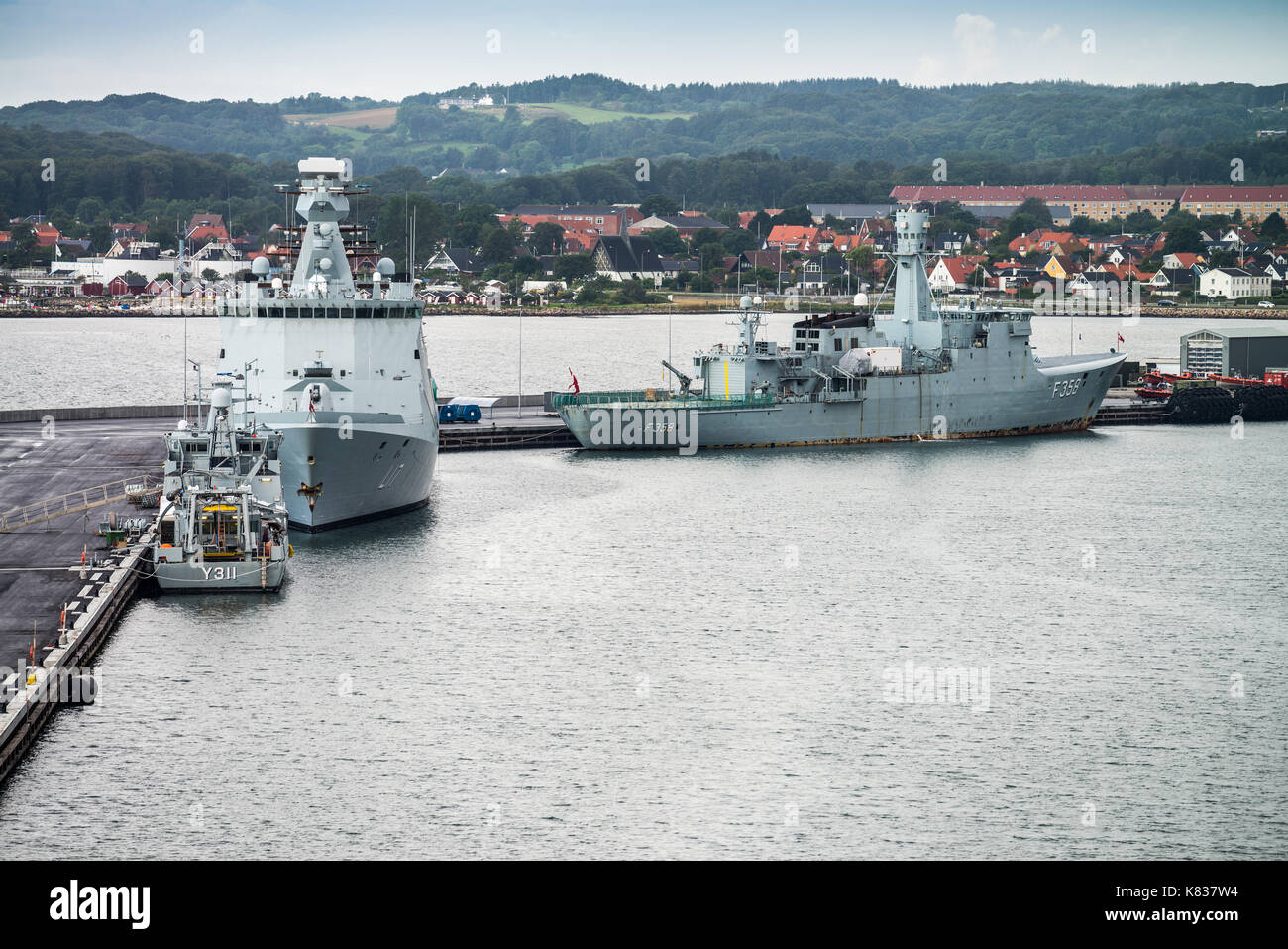 Harbour in the Frederikshavn, Denmark, Europe Stock Photo - Alamy