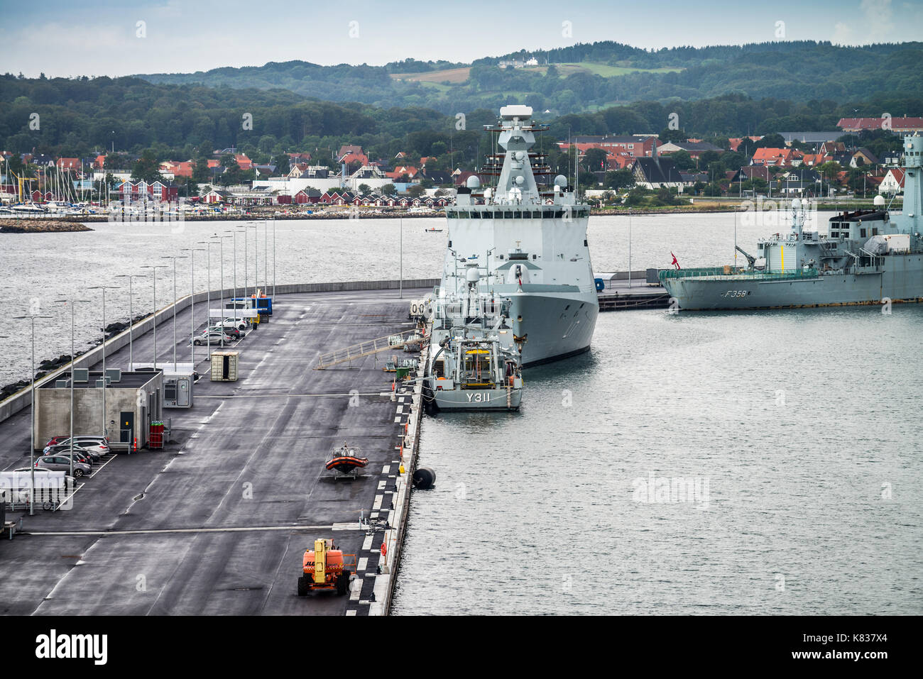 Harbour in the Frederikshavn, Denmark, Europe Stock Photo - Alamy