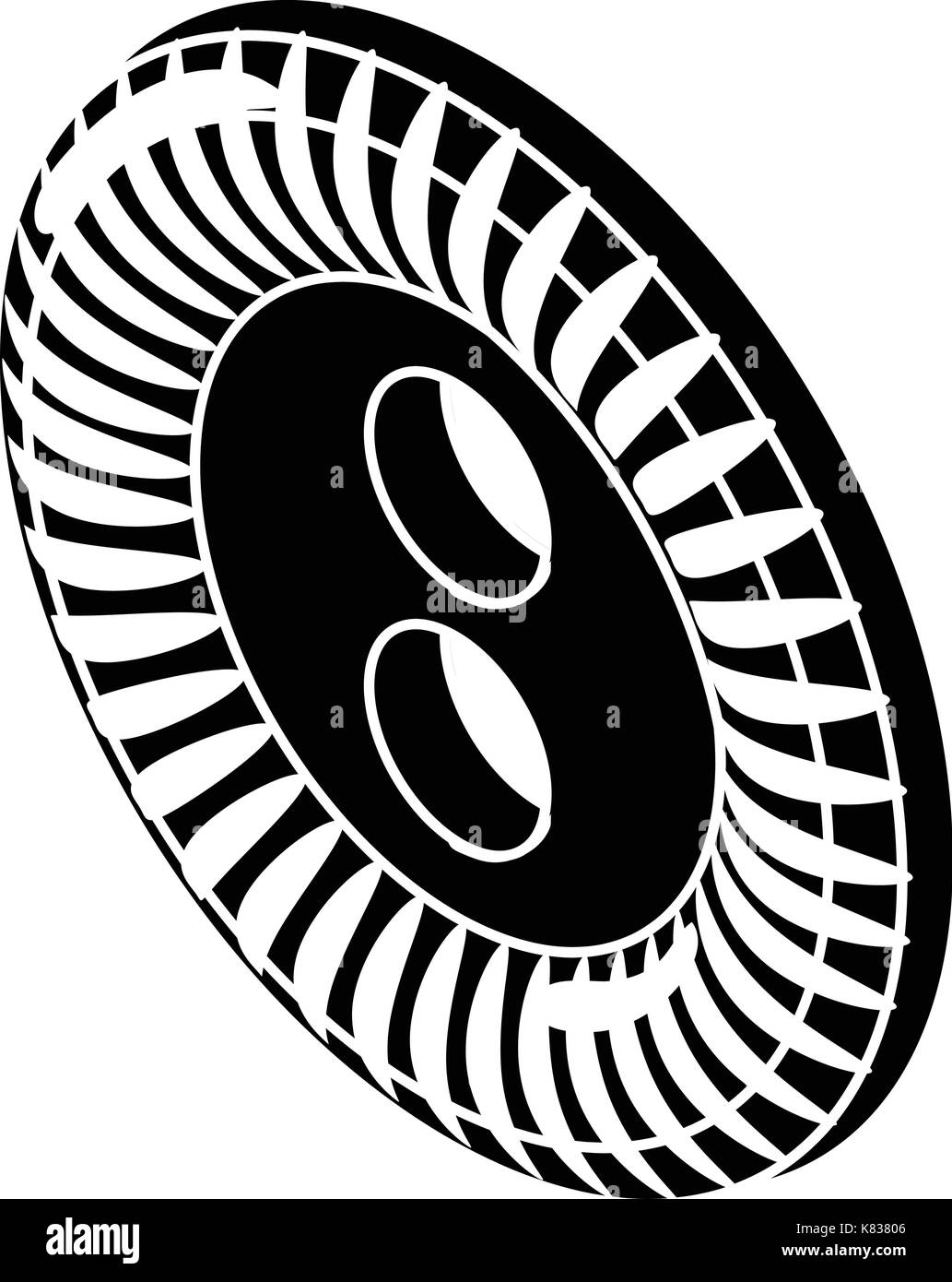 Flower clothes button icon, simple style Stock Vector Image & Art - Alamy