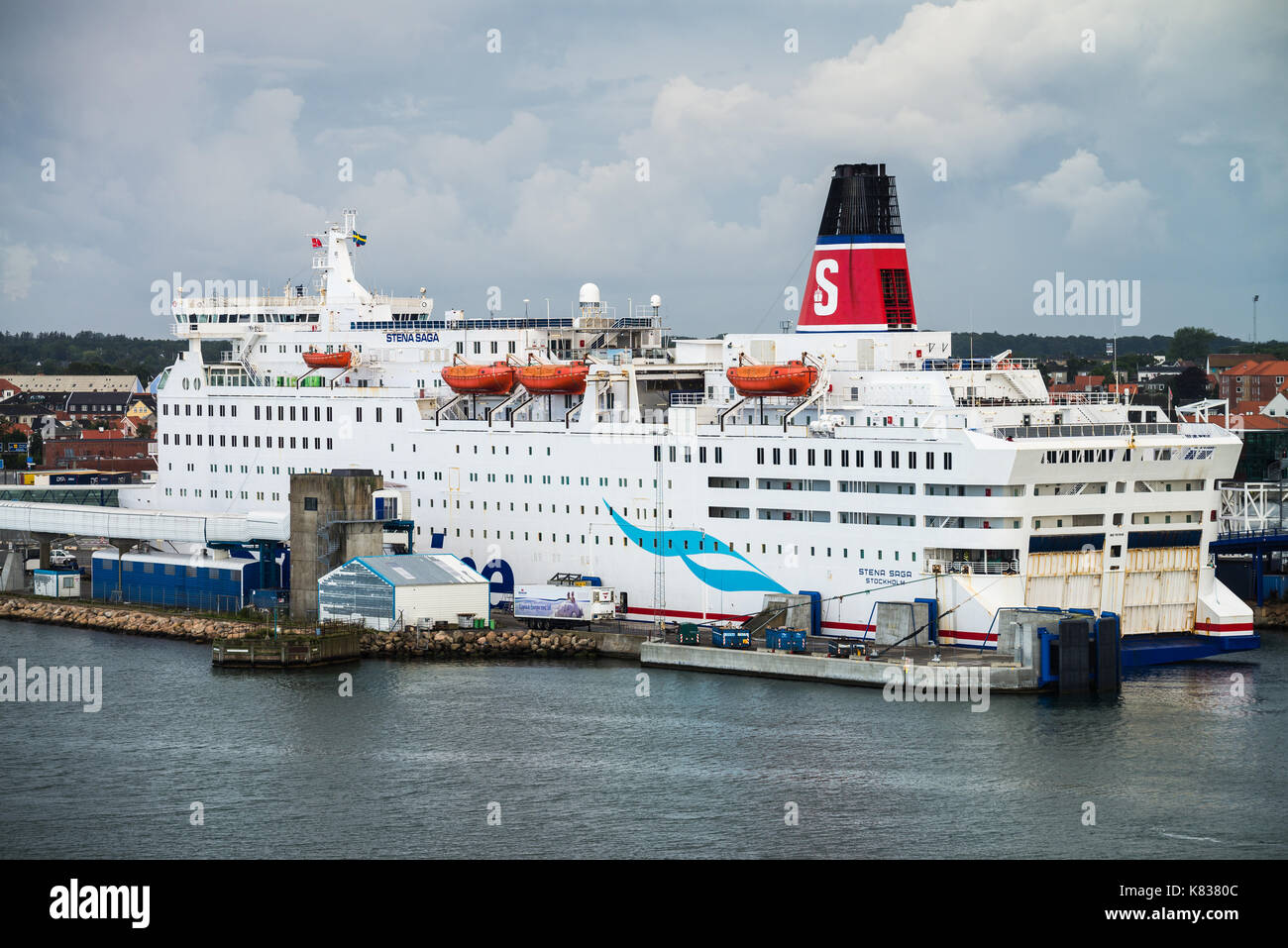 Harbour in the Frederikshavn, Denmark, Europe Stock Photo - Alamy
