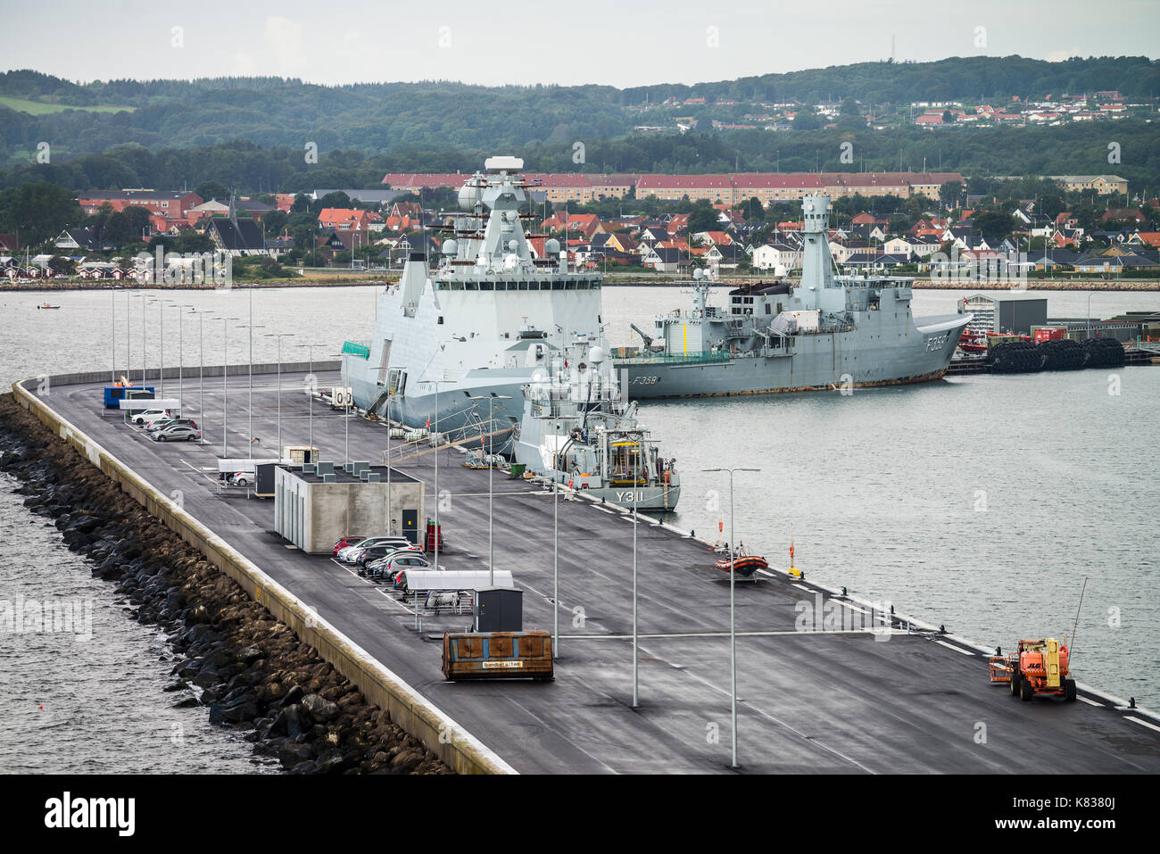 Harbour in the Frederikshavn, Denmark, Europe Stock Photo - Alamy